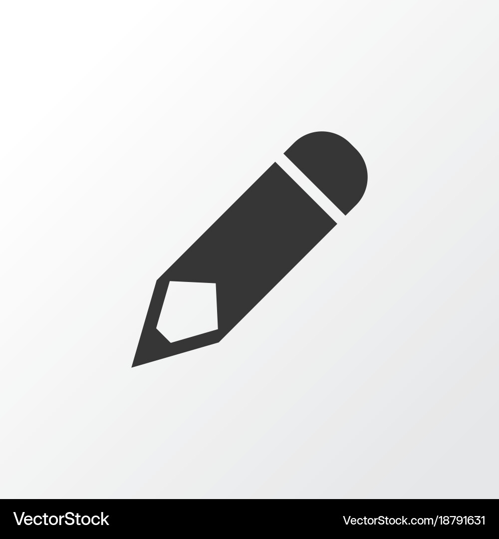 Edit icon symbol premium quality isolated pen Vector Image
