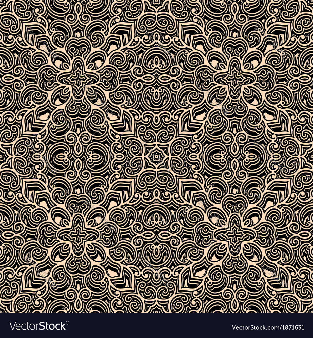 Vintage pattern Royalty Free Vector Image - VectorStock