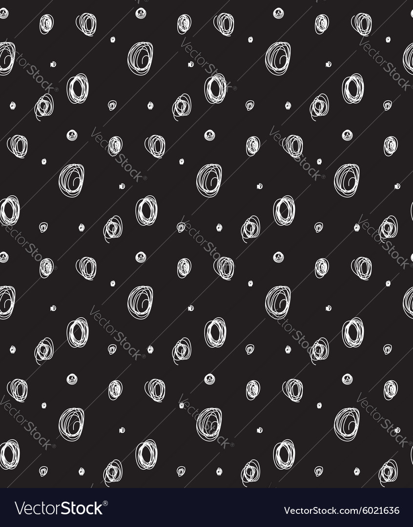 Hand drawn seamless pattern Royalty Free Vector Image