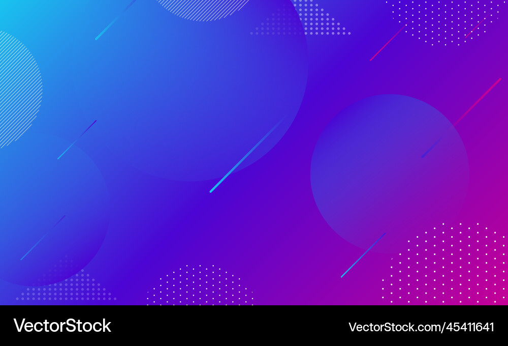 Abstract colorful geometric purple mixed blue Vector Image