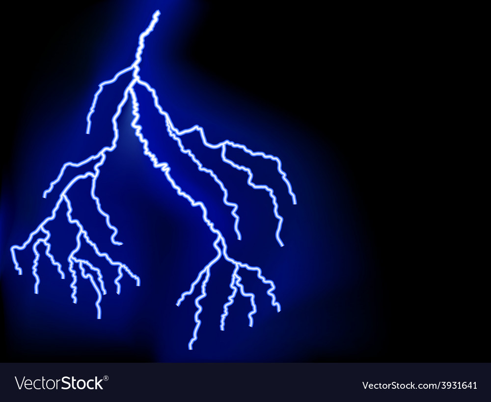 Lightning Royalty Free Vector Image - VectorStock