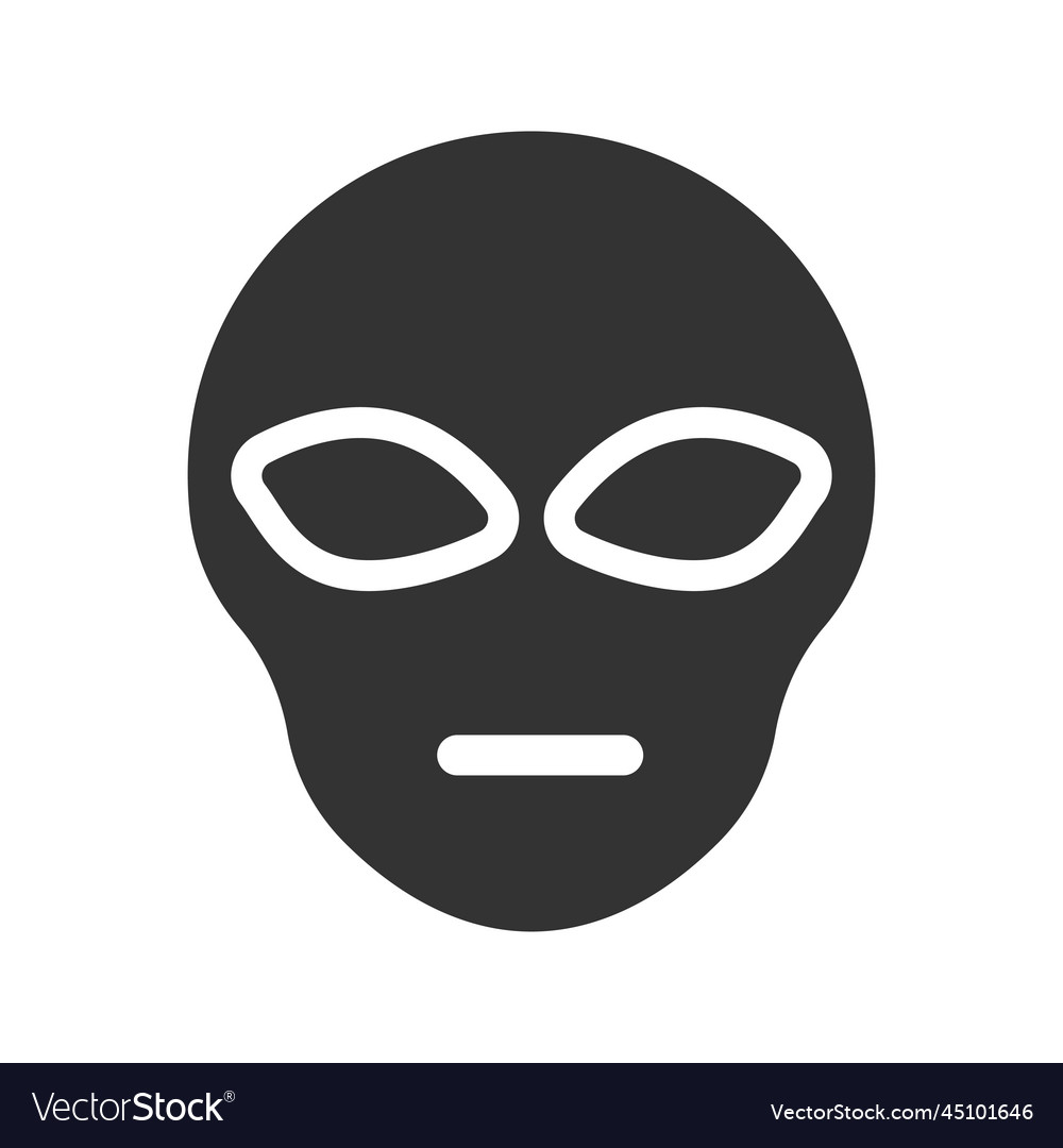 Alien icon Royalty Free Vector Image - VectorStock
