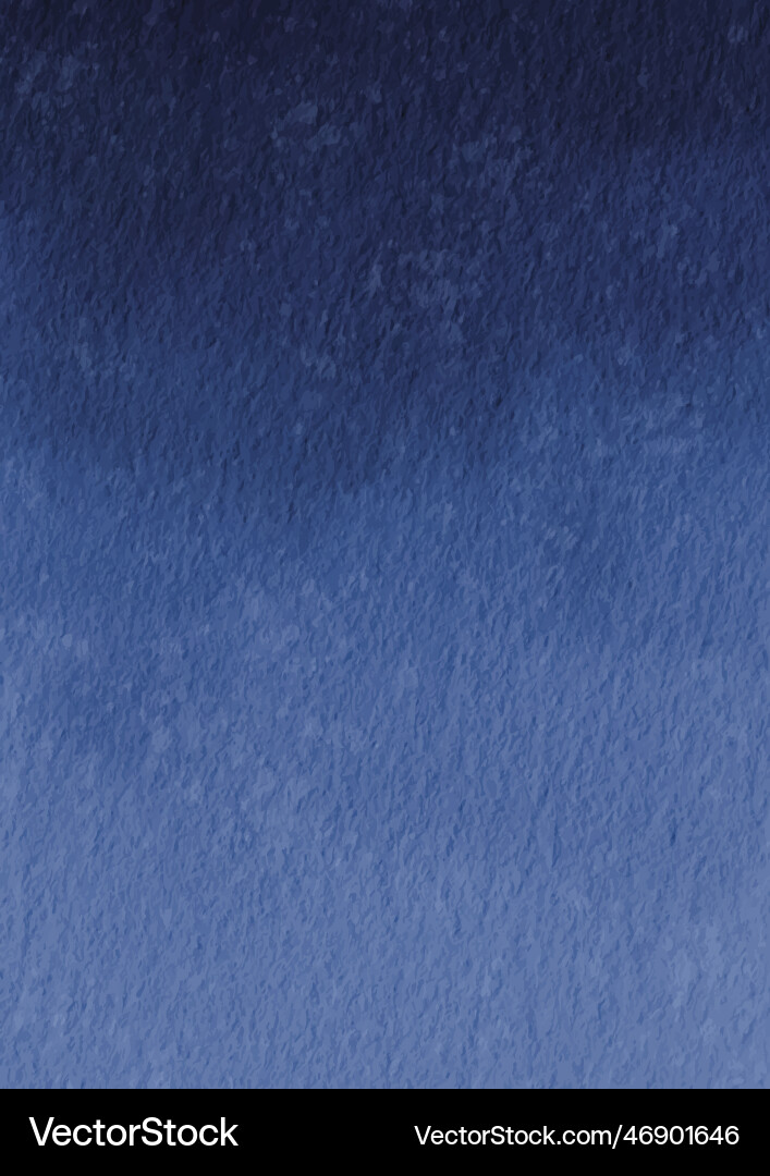 Indigo blue watercolor background Royalty Free Vector Image