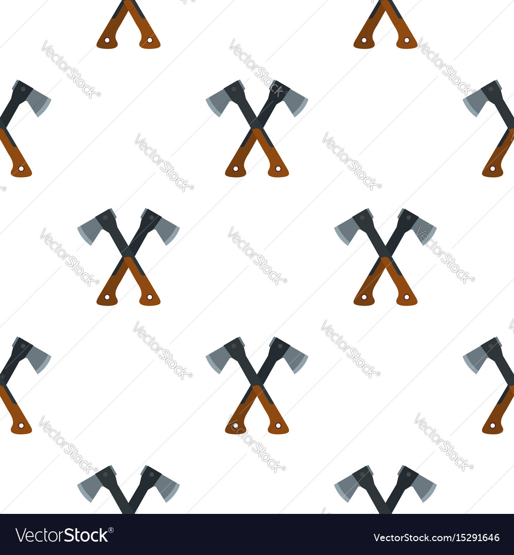 Two axes pattern flat Royalty Free Vector Image