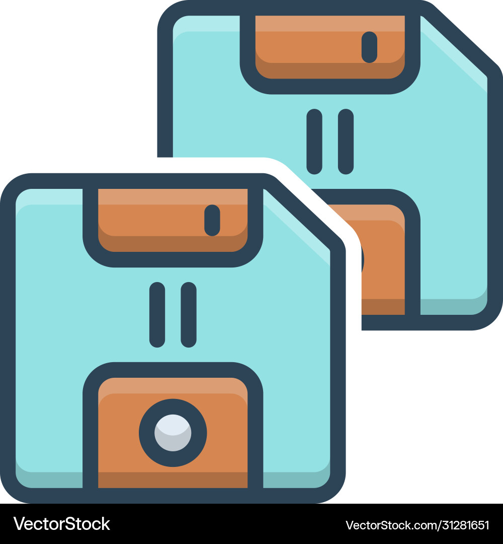 Floppy Royalty Free Vector Image - VectorStock