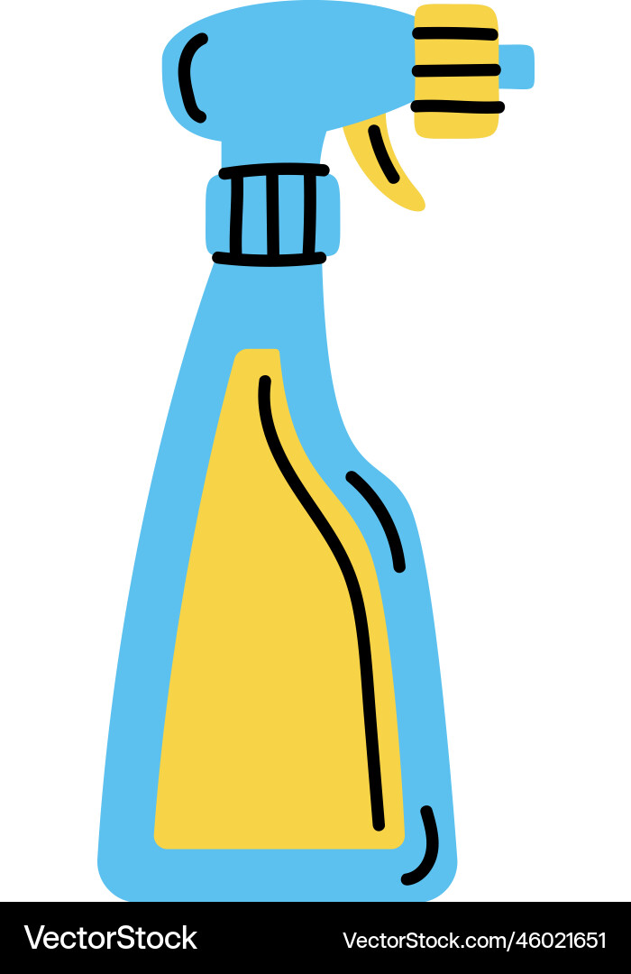 Spray bottle cleaning product Royalty Free Vector Image