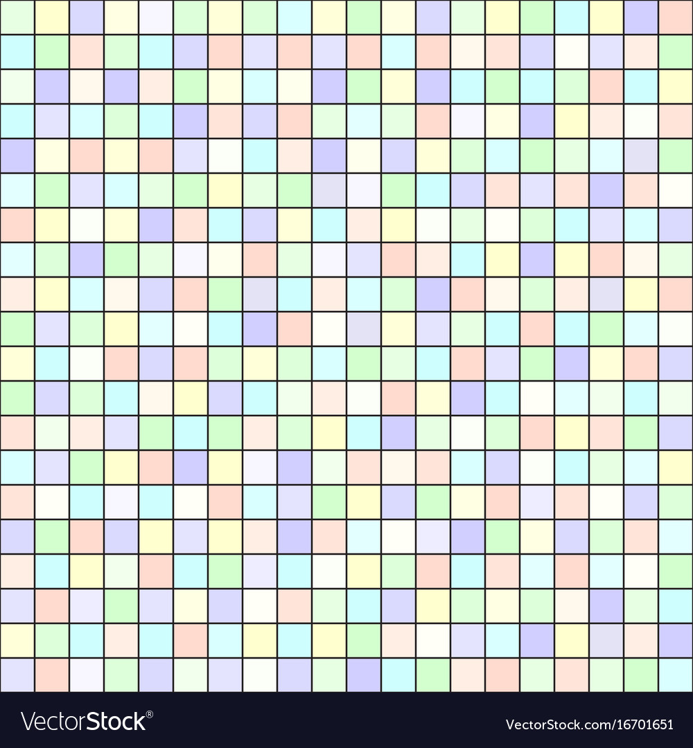 Square pattern seamless tile background Royalty Free Vector