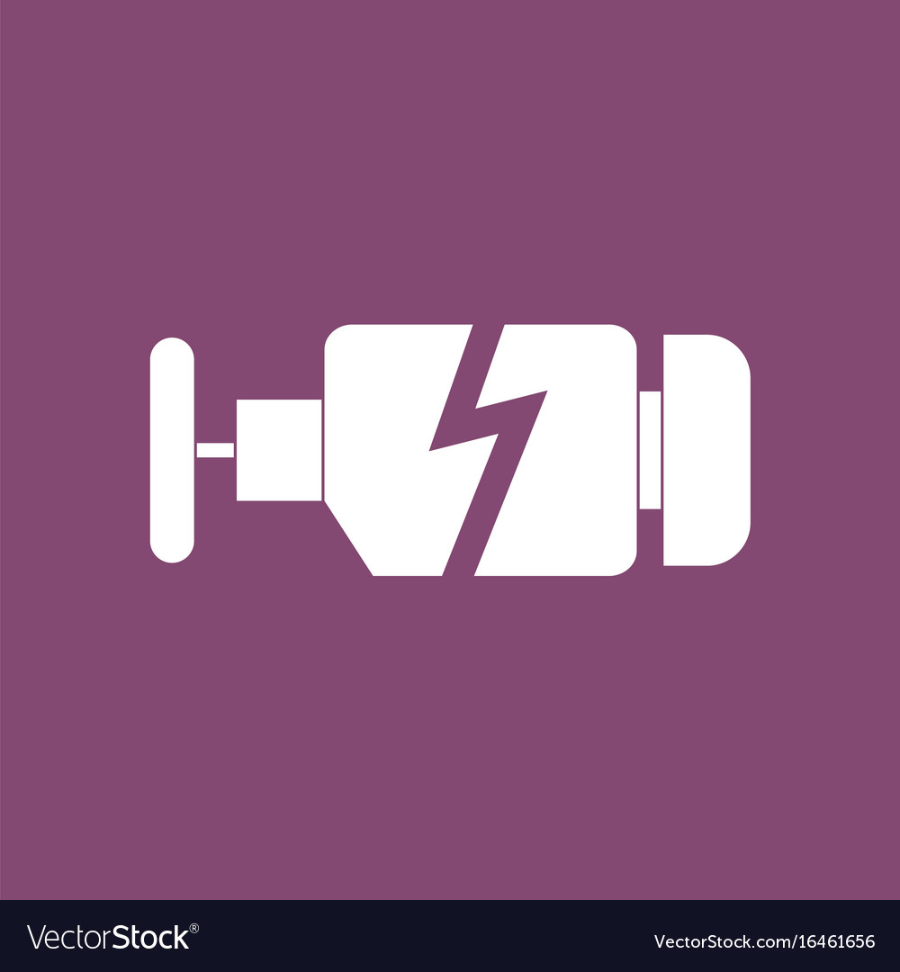 Icon broken engine Royalty Free Vector Image - VectorStock