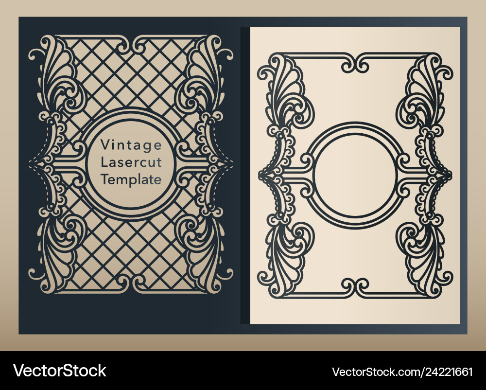 Decorative envelope and greeting card template Vector Image