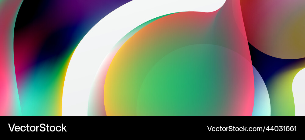 Fluid abstract background liquid color gradients Vector Image