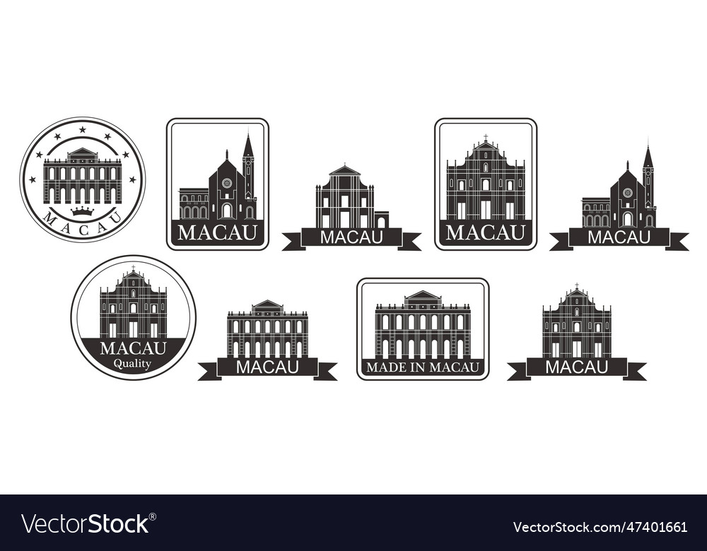 Macau Royalty Free Vector Image - VectorStock