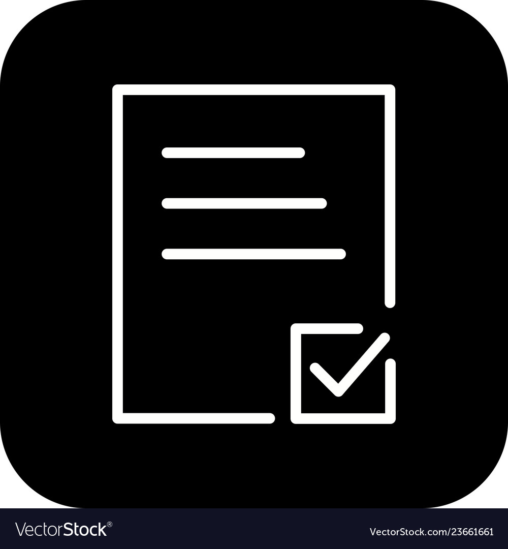 Task icon Royalty Free Vector Image - VectorStock