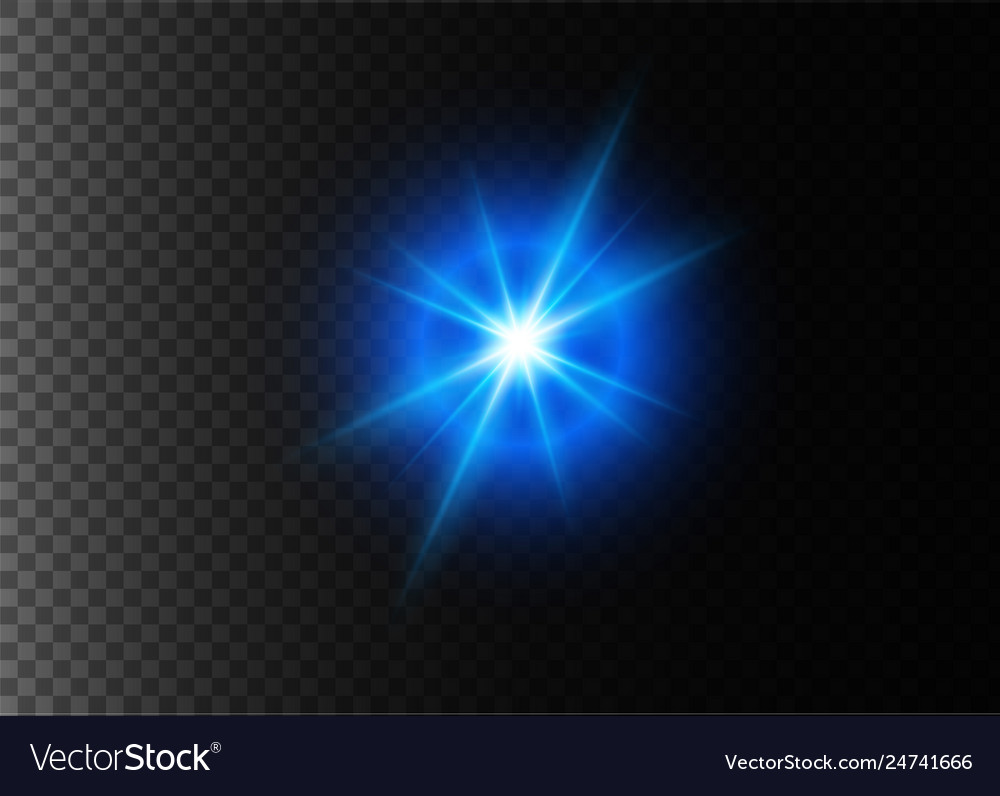Beautiful glowing light Royalty Free Vector Image