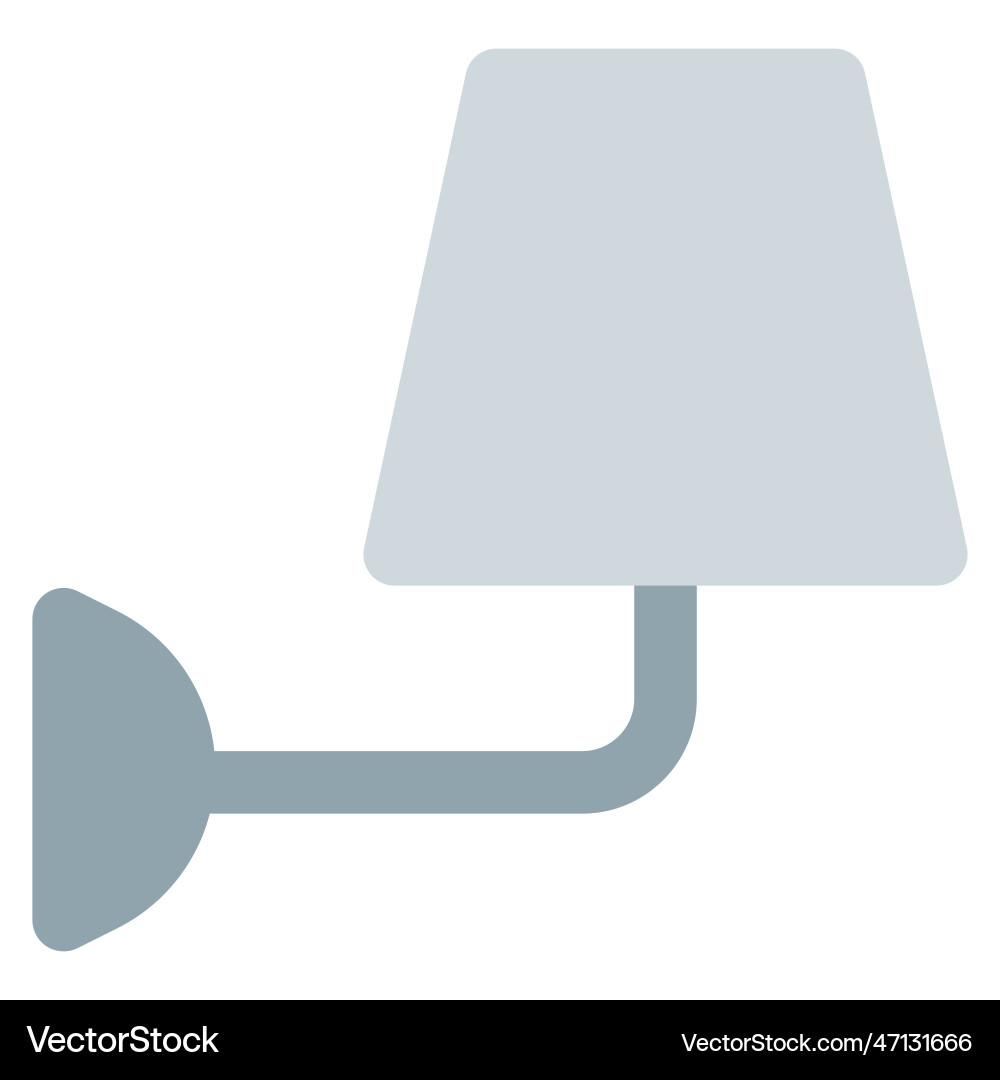Wall mounted light fixture or chandelier Vector Image