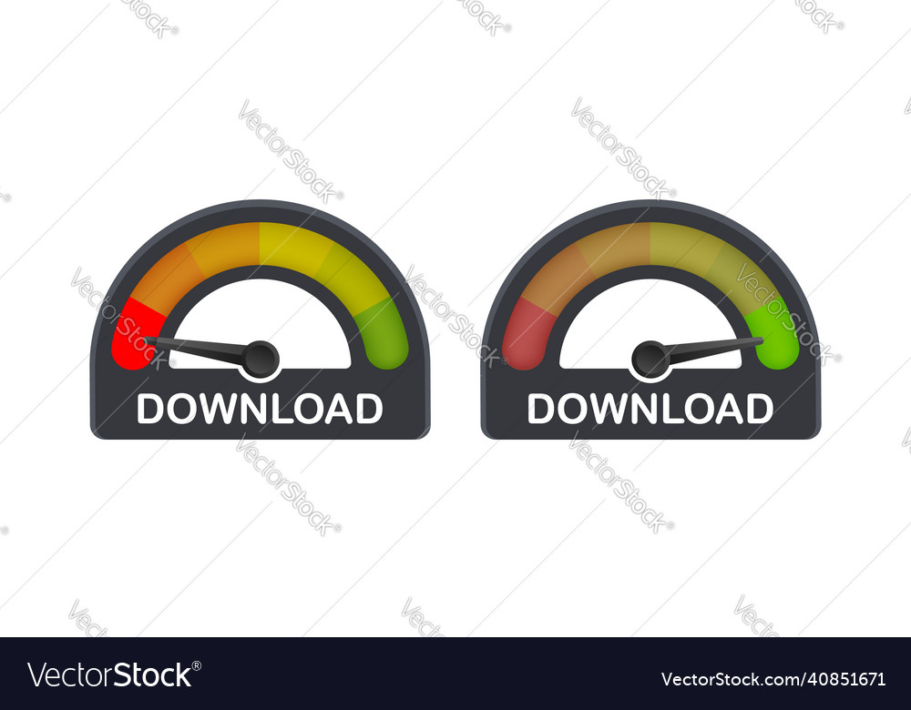 Download score indicator isolated on white Vector Image