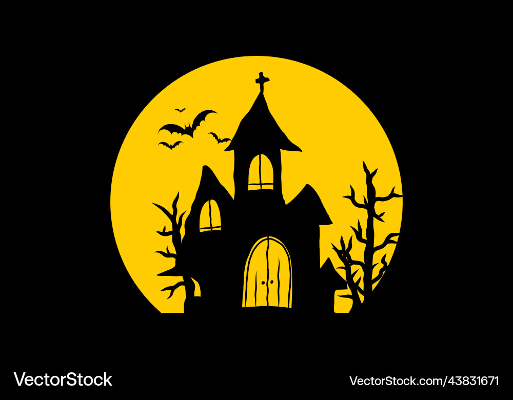 Scary halloween stuff design Royalty Free Vector Image