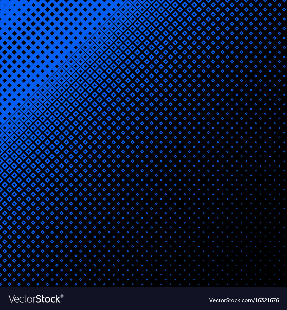 Halftone square pattern background - design Vector Image