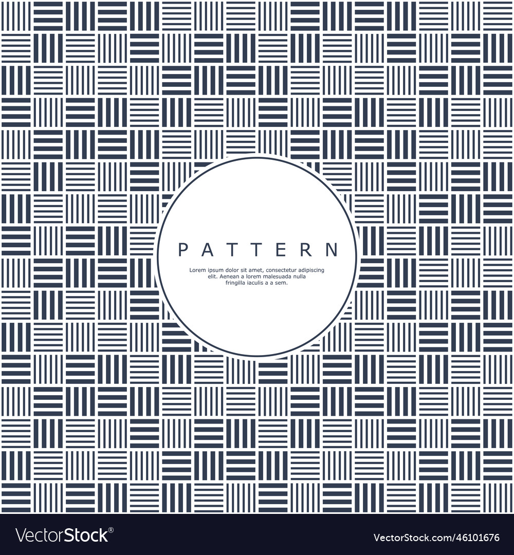 Variation stripe line abstract seamless pattern Vector Image