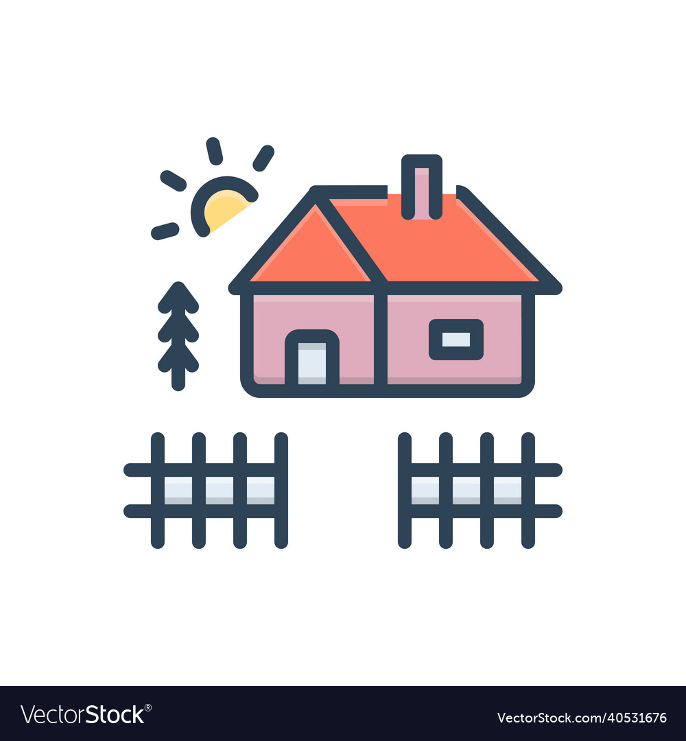 Yard Royalty Free Vector Image - VectorStock