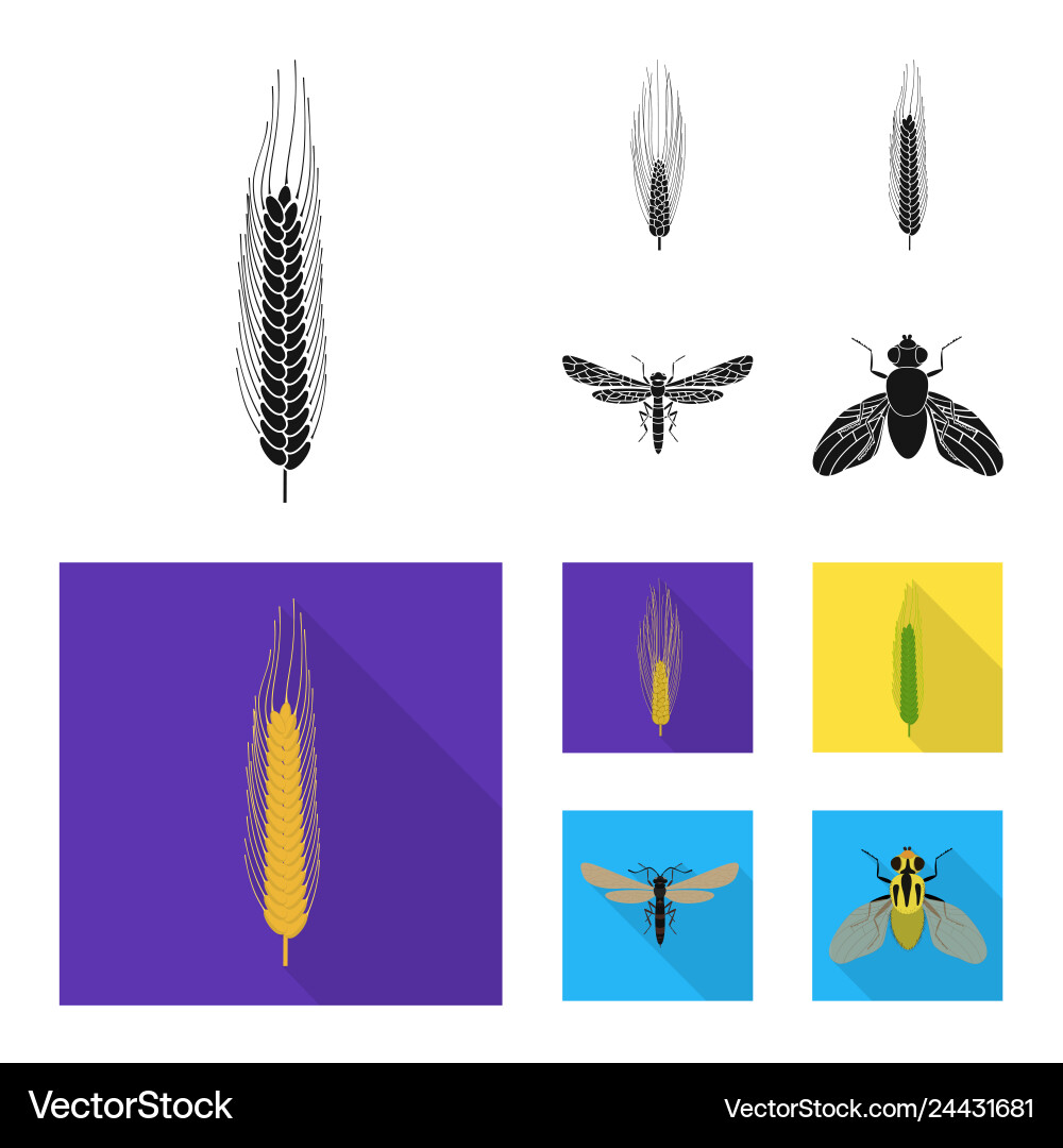 Agriculture and farming Royalty Free Vector Image