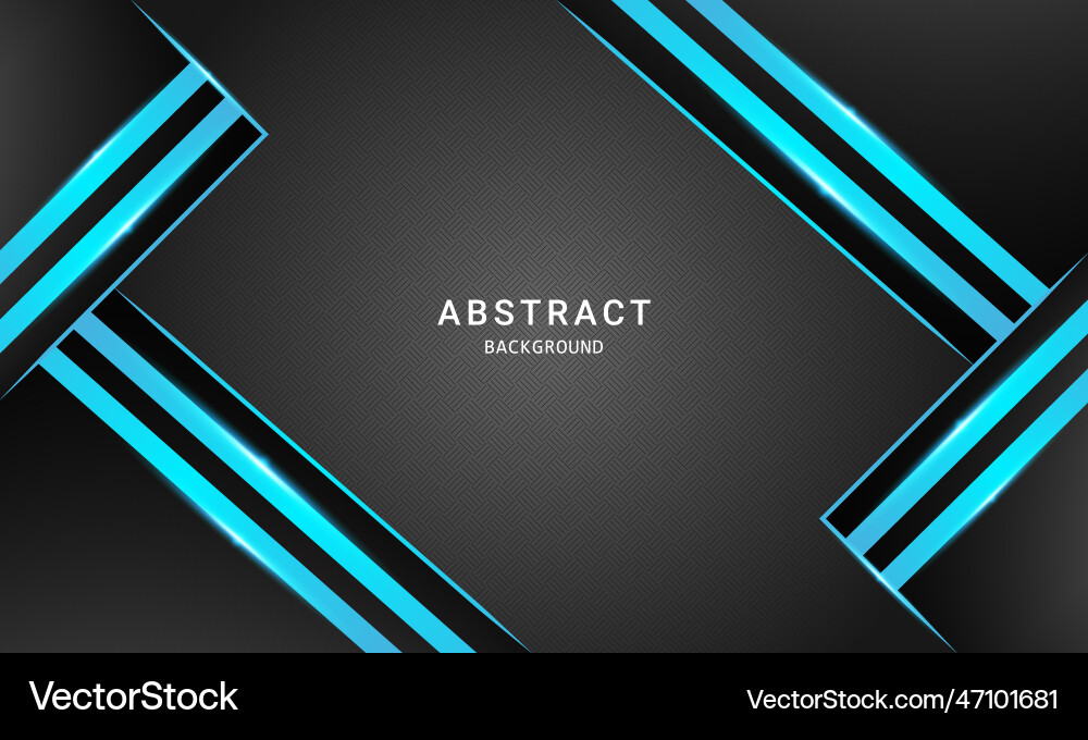 Blue abstract modern background for social media Vector Image