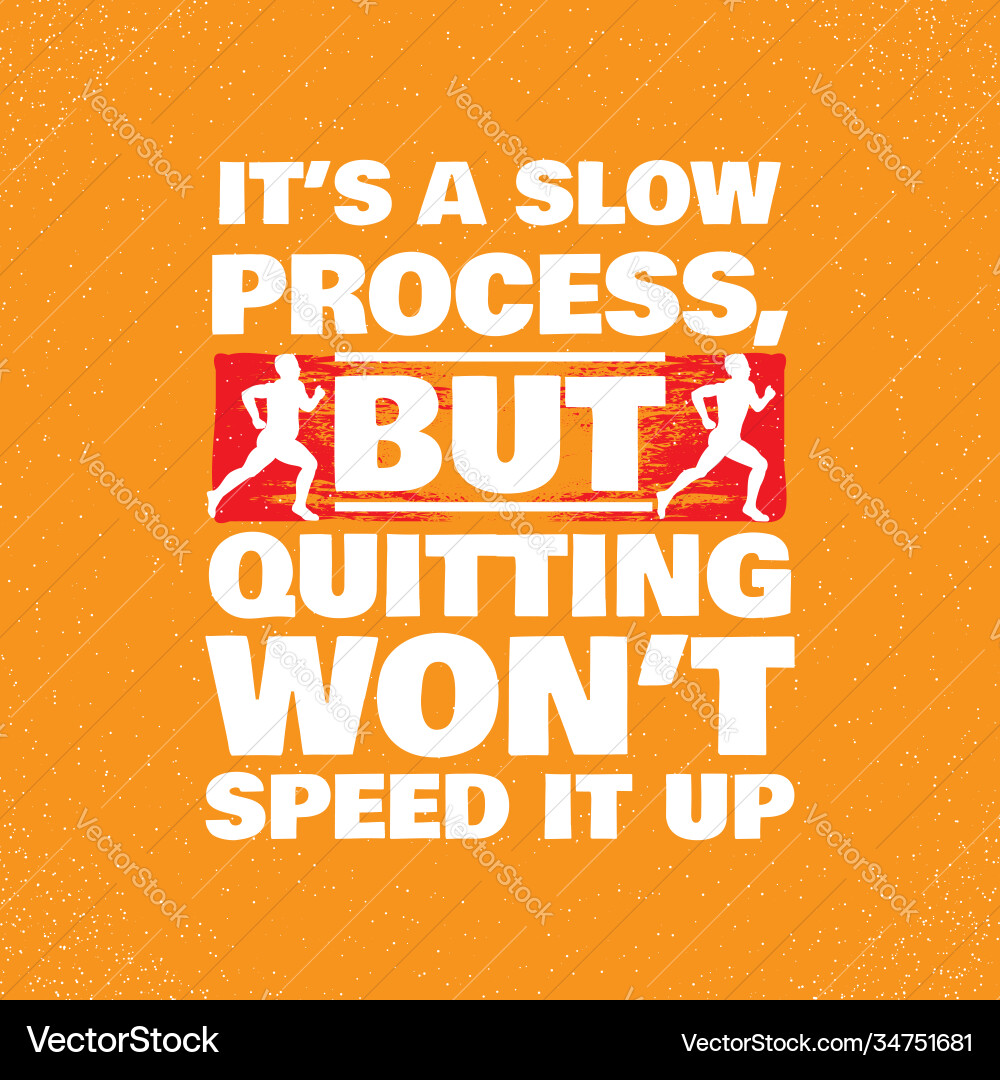 Quote typographicak background about sport with Vector Image