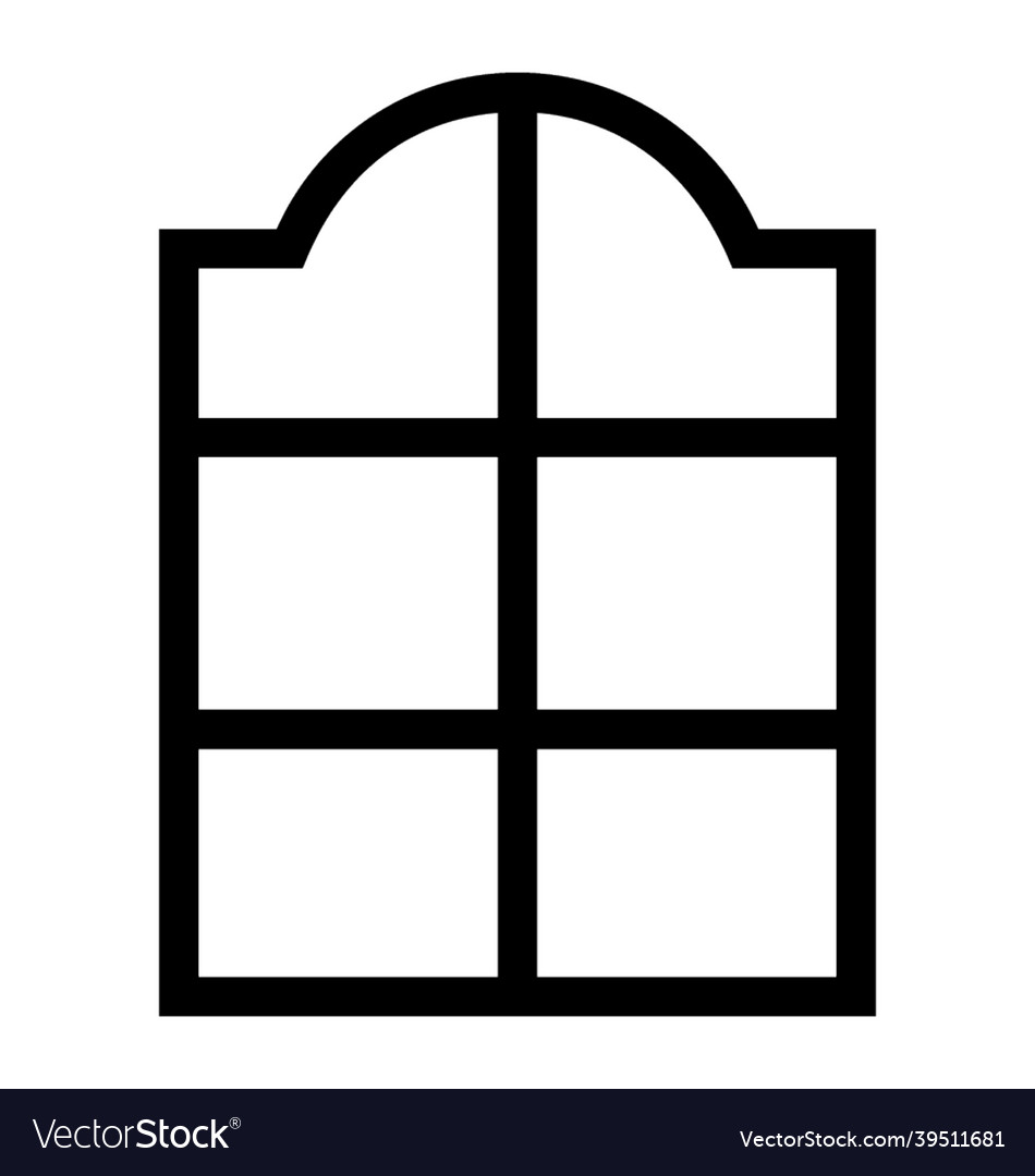 Window shutter Royalty Free Vector Image - VectorStock