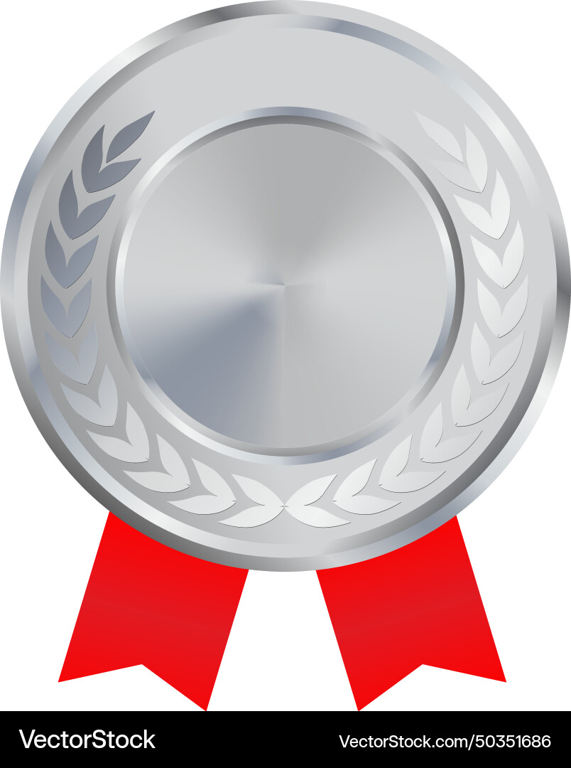 Blank Silver Medal