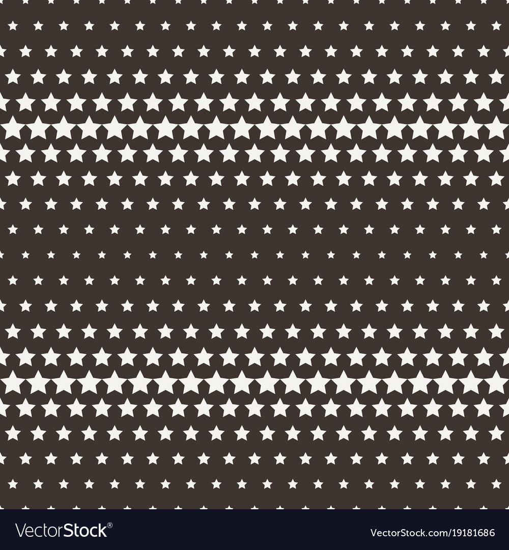 Seamless star pattern Royalty Free Vector Image