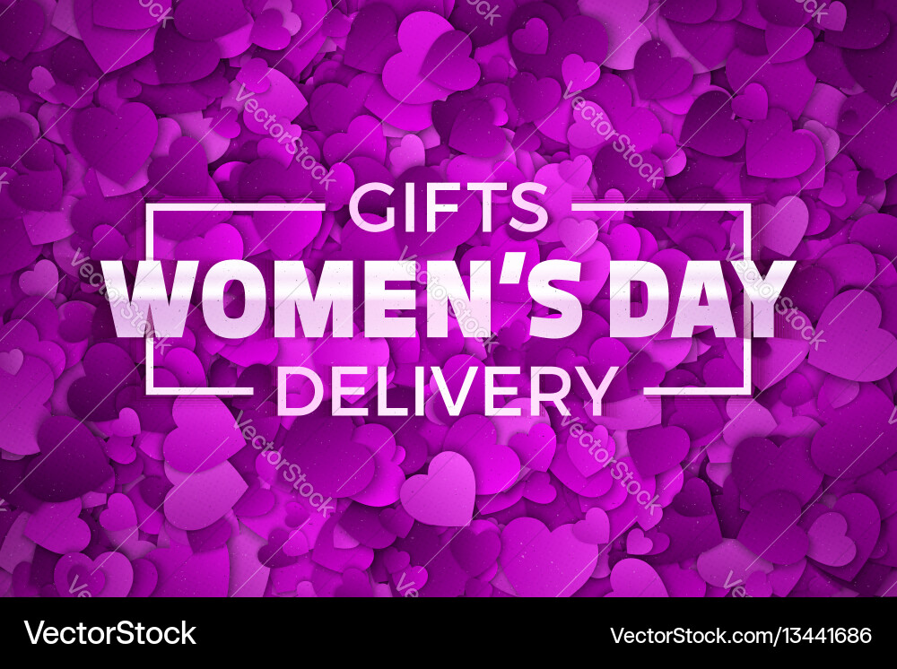 Womens day gifts Royalty Free Vector Image - VectorStock