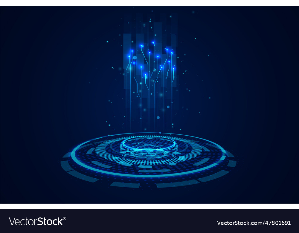 Abstract technology background Royalty Free Vector Image