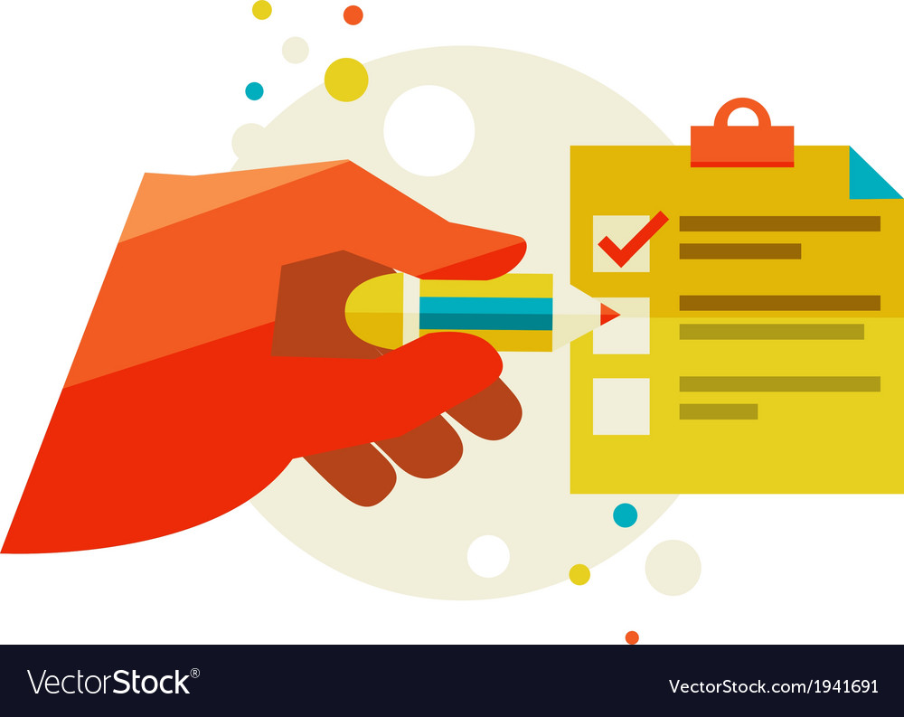 Checklist Royalty Free Vector Image - VectorStock