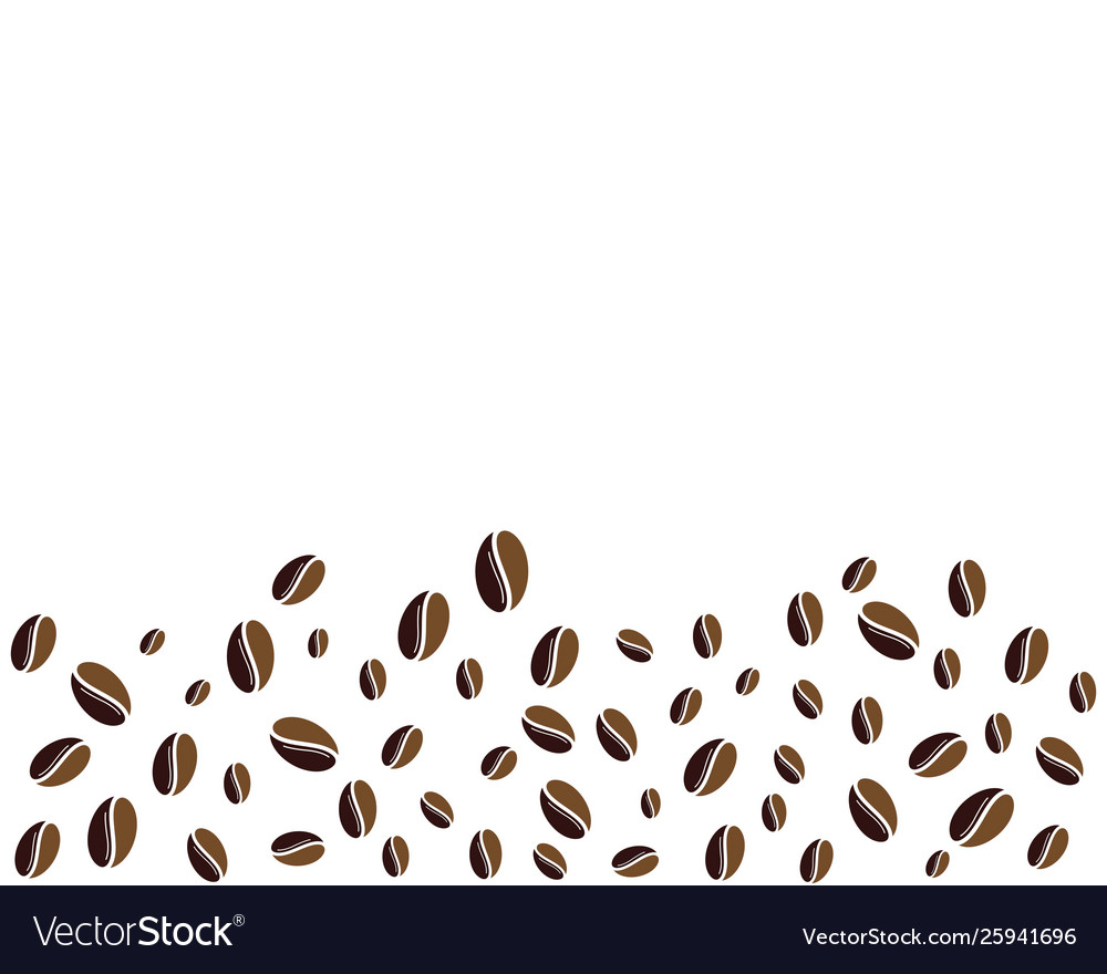 Coffee beans logo template icon Royalty Free Vector Image Coffee beans logo template icon Royalty Free Vector Image