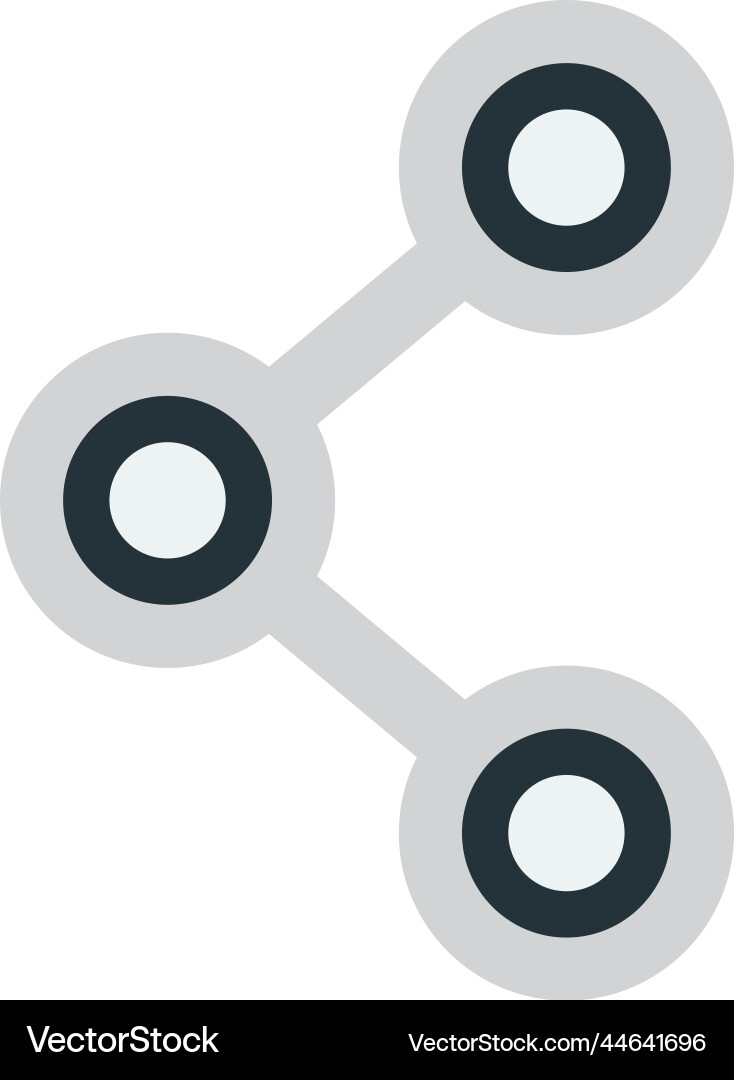 Links and connections in minimal style Royalty Free Vector