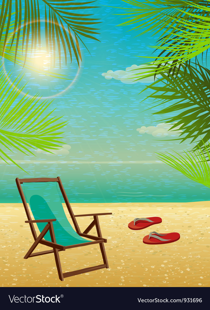 Summer background Royalty Free Vector Image - VectorStock