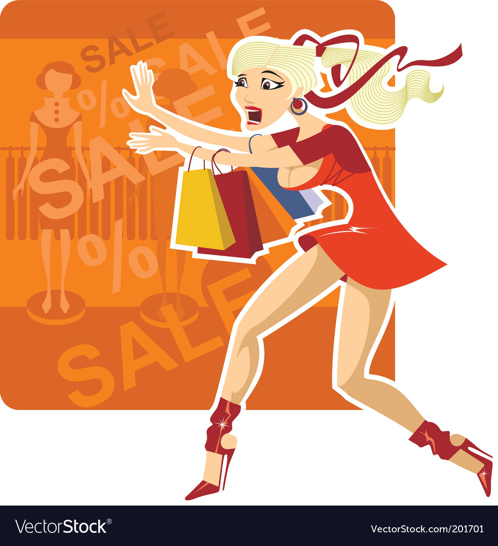 Shopping Royalty Free Vector Image - VectorStock