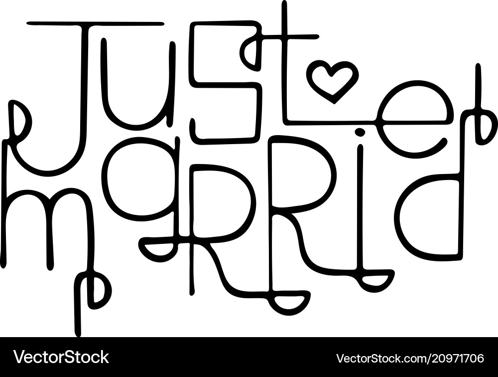 Monochrome hand-drawn lettering quote Royalty Free Vector