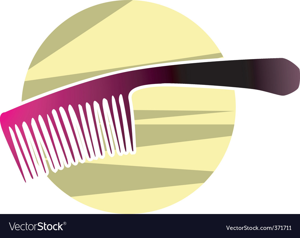 Comb Royalty Free Vector Image - VectorStock