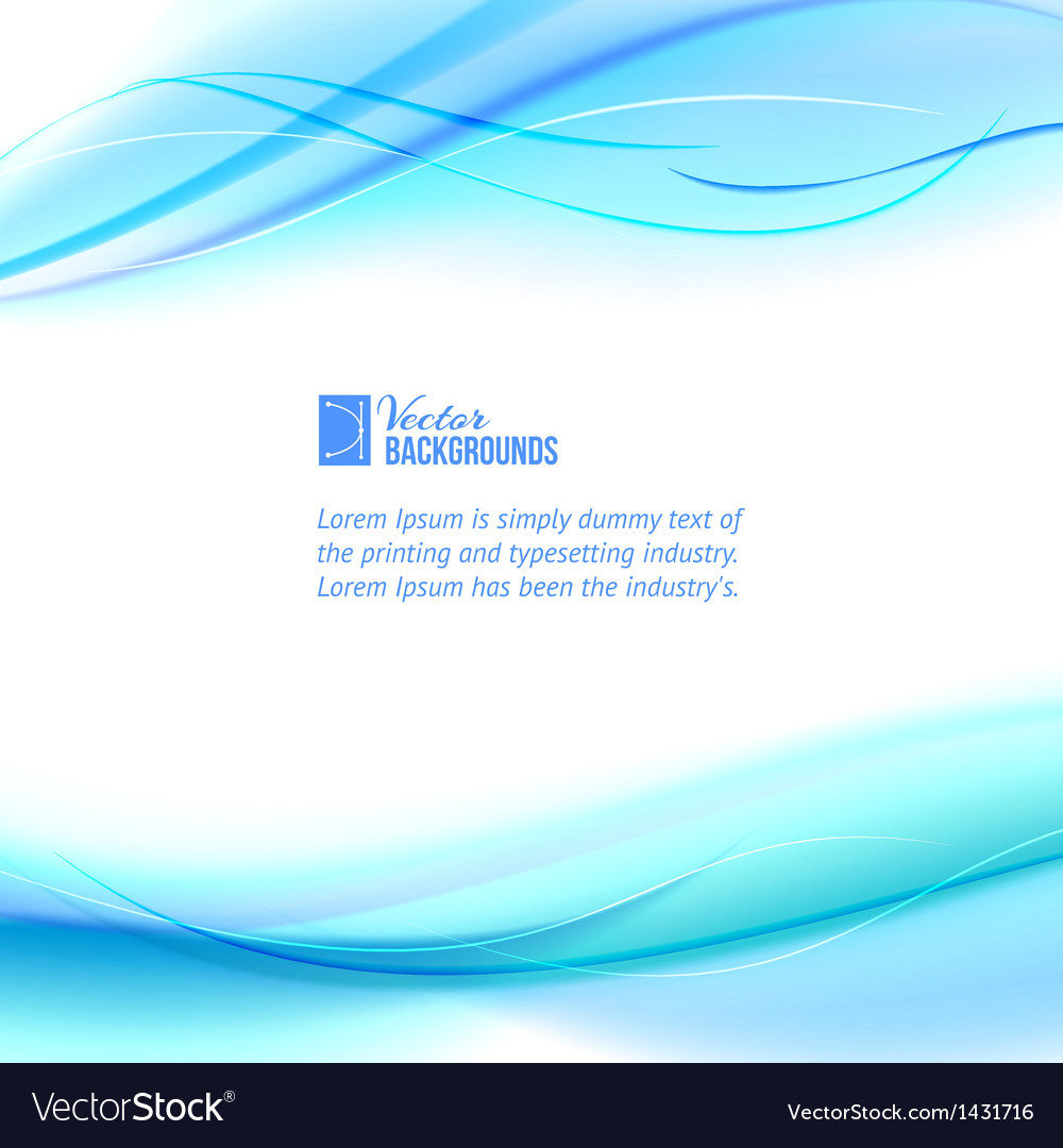 Blue abstract design Royalty Free Vector Image