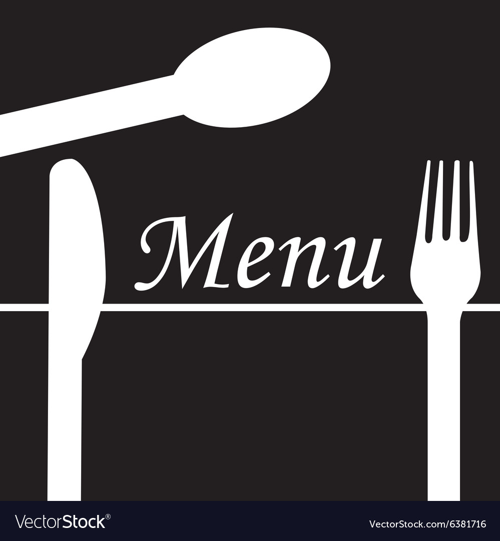 Menu design Royalty Free Vector Image - VectorStock