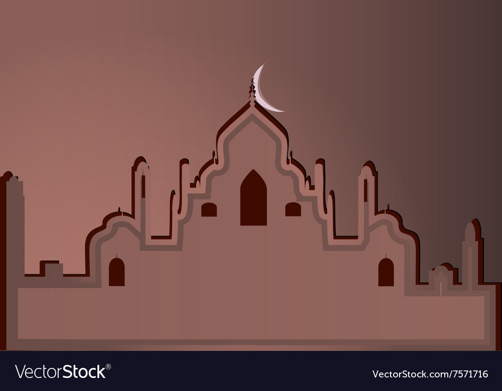 Mosque Royalty Free Vector Image - VectorStock
