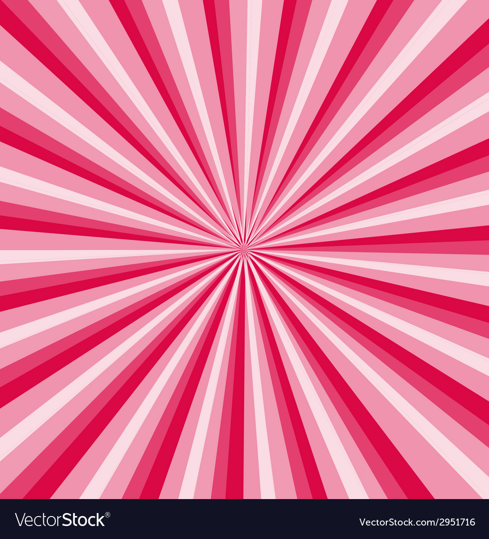 Pink rays background Royalty Free Vector Image
