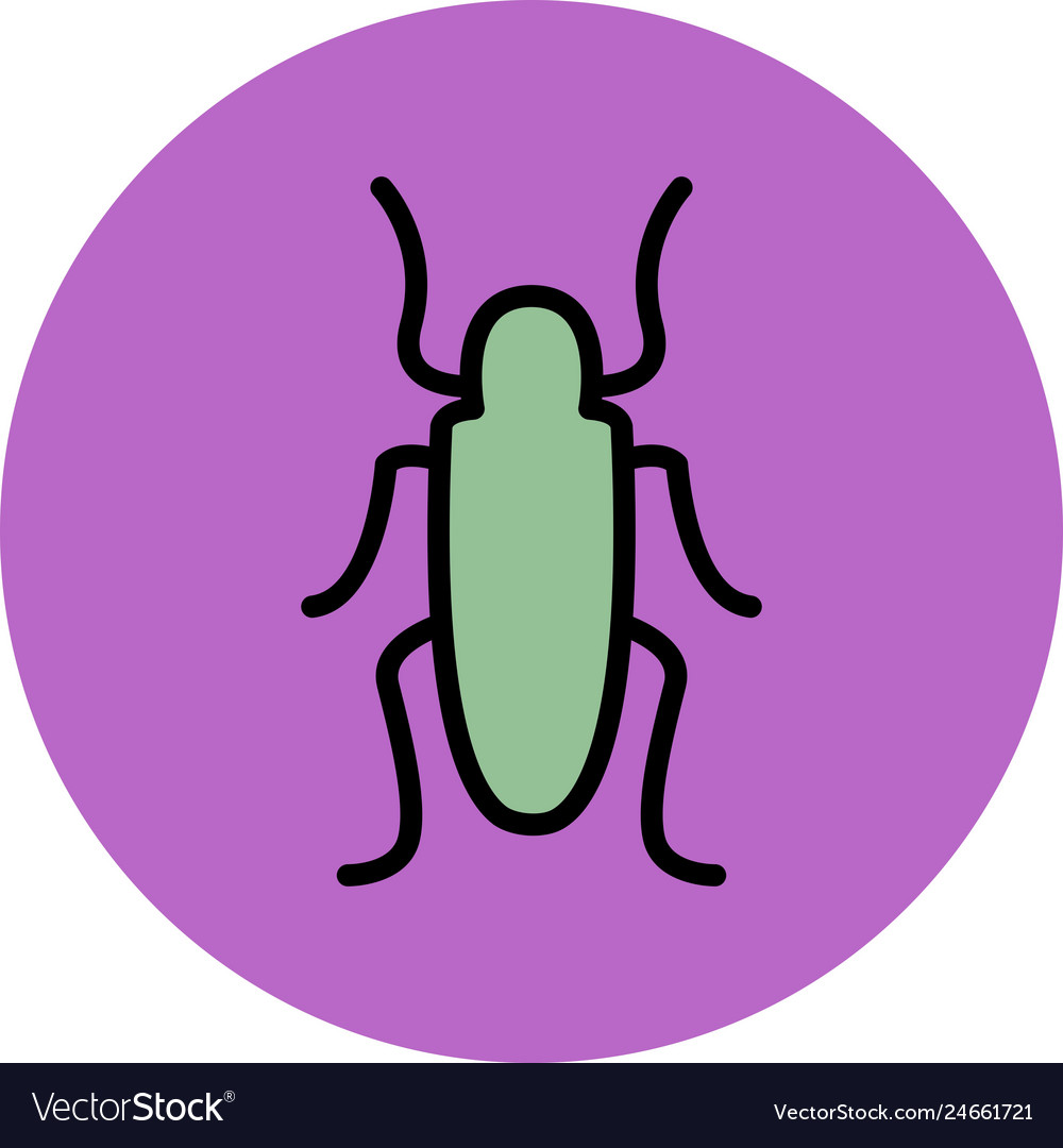 Cockroach icon Royalty Free Vector Image - VectorStock