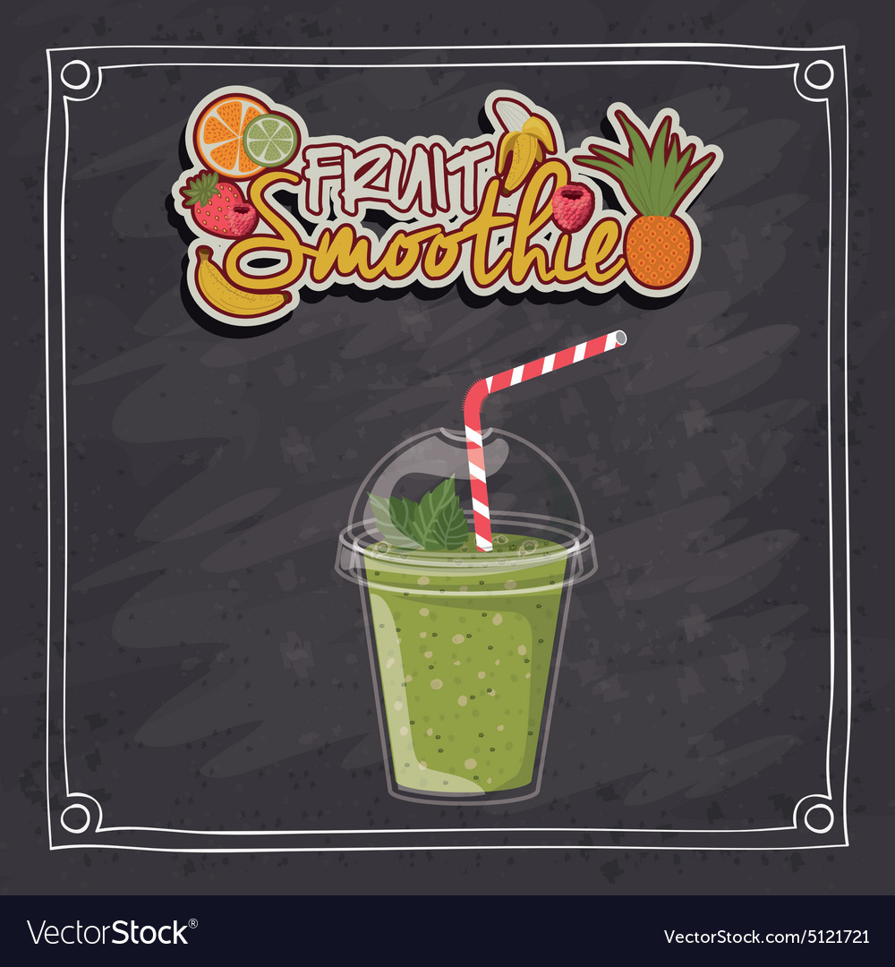 Smoothie design Royalty Free Vector Image - VectorStock