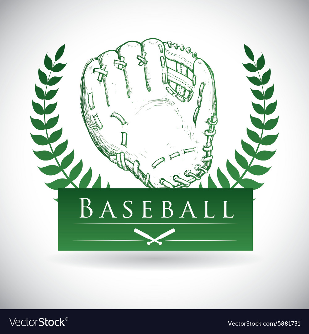 Baseball design Royalty Free Vector Image - VectorStock