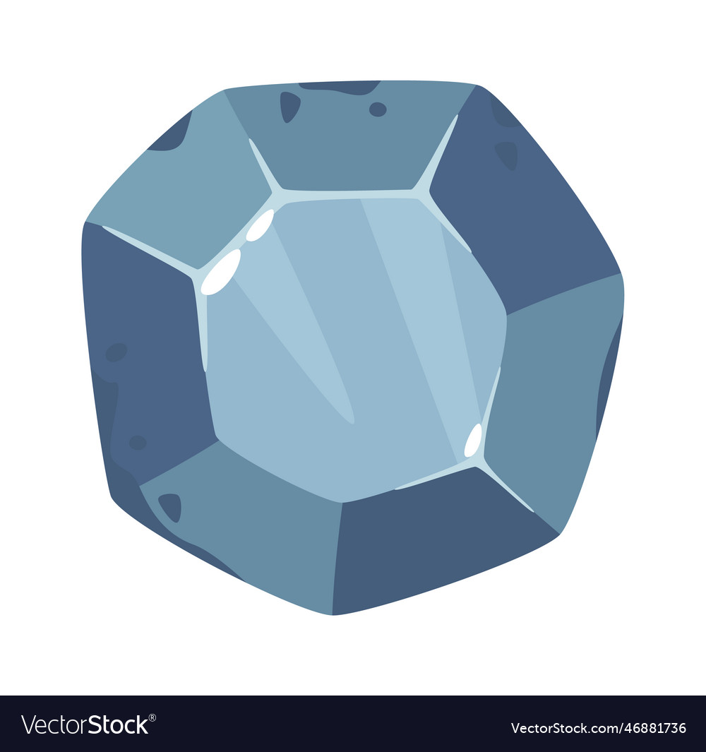 Diamond shape button Royalty Free Vector Image