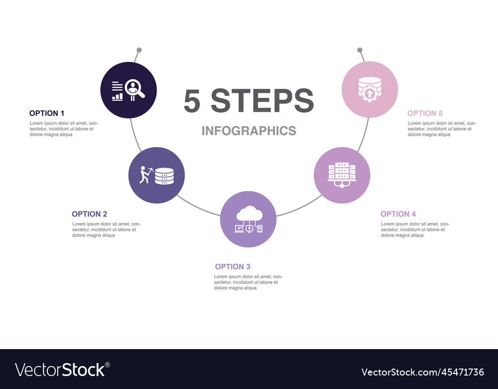 User behavior data mining cloud computing Vector Image