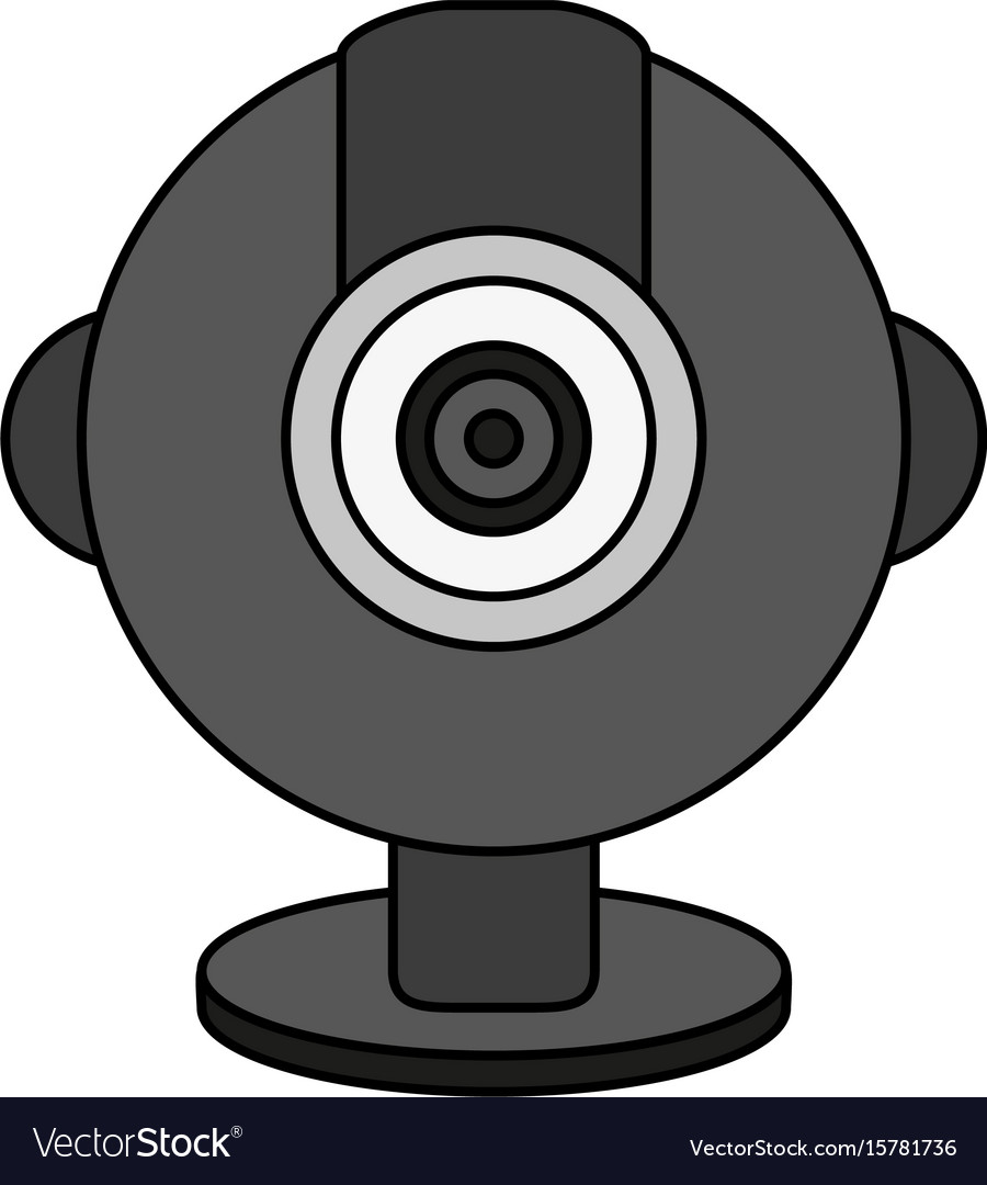 Webcam Royalty Free Vector Image - VectorStock