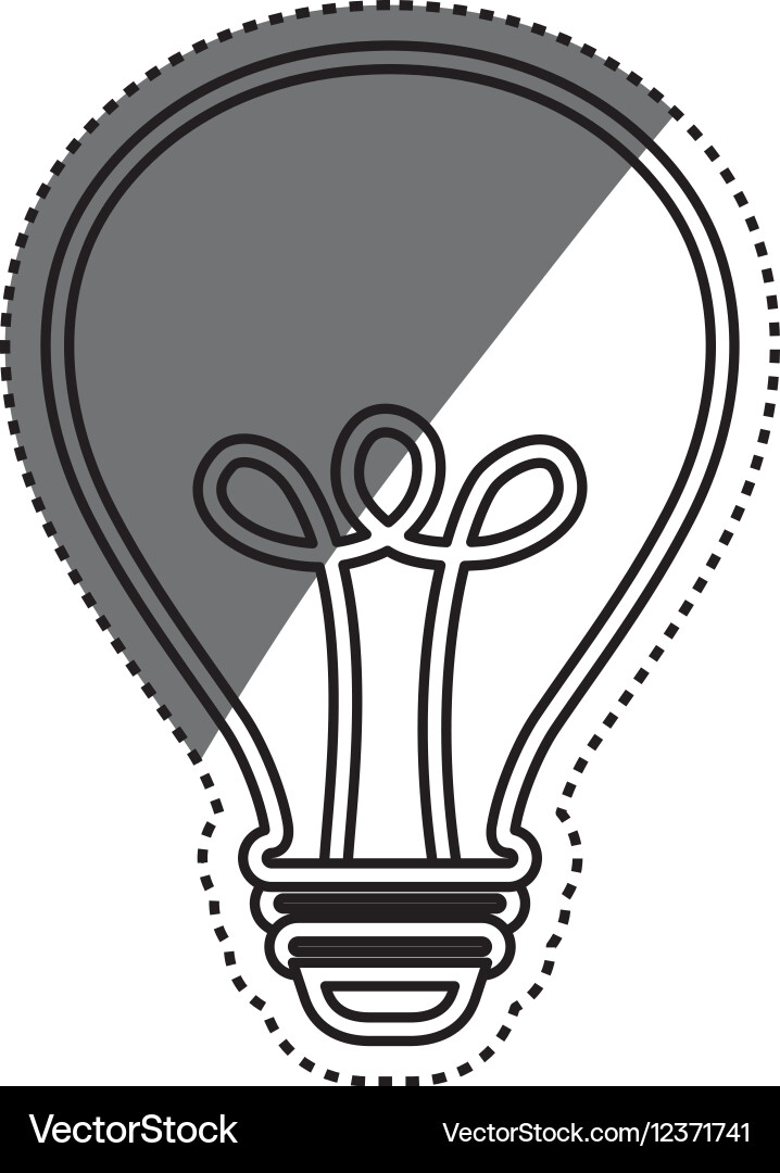Bulb or big idea Royalty Free Vector Image - VectorStock