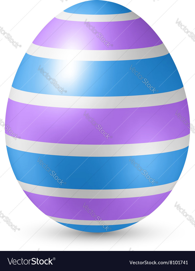 Easter egg Royalty Free Vector Image - VectorStock